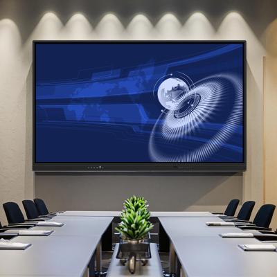 China Google EDLA Certified Interactive Flat Panel Display AI Function Smart Screen 75 Inch Touch Screen Monitor for sale