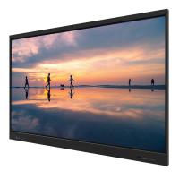 China 86 Inches Anti-glare Tempered Glass Interactive Whiteboard Built-in 5000:1 Speaker Wifi BT Hotspot Light Sensor 50 Touch Points For Conference Classroom Kids for sale