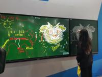 China 98 inch Digital All in one Interactive whiteboards Side boards with Smart boards For School for sale