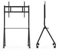 China IBoard Movable Cart Fit For 42-75 Inch Interactive Board with Wheels Mobile Stand for Smart Board Tv Monitor for sale
