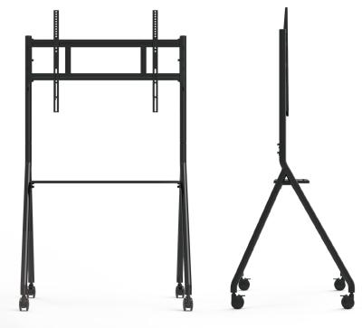China IBoard Movable Cart Fit For 42-75 Inch Interactive Board with Wheels Mobile Stand for Smart Board Tv Monitor for sale