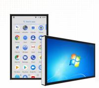 China All In One 49 Inch Live Broadcast Equipment Mobile Computer Controlled Indoor Moving Touch Screen With Wifi Bluetooth For Meeting Live Presentation for sale