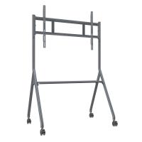 China Good quality Mobile Stand TV mounts For Smart board Fit For Size 55/ 65/ 75/ 86 inch Smart TV Moving Cart for sale