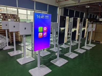 China Wholesale with order scaning 23.8 Inch 27inch 32inch Floor Standing Digital Signage Display Advertising Floor Standing Kiosk Capacitive Touch With Android Or Windows System for sale