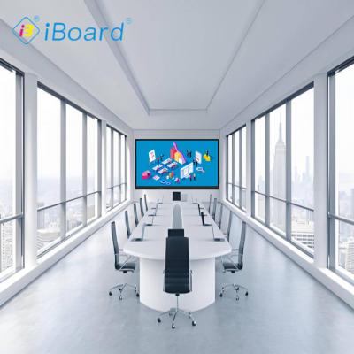 China 98 Inch Interactive Flat Panel 4K UHD Display Smart Touch Screen with Projection AI Function Smart Board for Meeting Room for sale