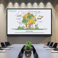 China 98 Inch Interactive Flat Panel 4K UHD Display Smart Touch Screen with Projection AI Function Smart Board for Meeting Room for sale