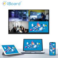 China 110 Inch Interactive Flat Panel 4K UHD Display Smart Touch Screen with Projection AI Function Smart Board for Acadamy for sale
