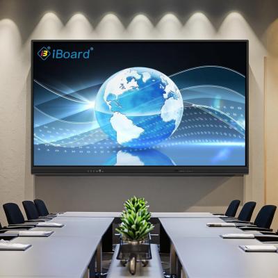 China 55 Inch Interactive Touch Screen Monitor with Updated AI Function for Smart Meeting Room for sale