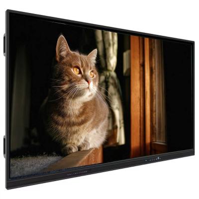 China Manufacturer IBoard 75 Inch Interactive Whiteboard Smart Board Interactive Flat Panel Smart Digital Touch Screen Dual System For School Teaching Office for sale