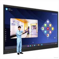 China Factory Price 4k  85  Inch Touch Screen Multi-language Software Lcd Smart Board Android Interactive board for school for sale