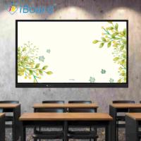 China 65 Inch Interactive Flat Panel Display Touch Screen Monitor with Android System for Smart Classroom for sale