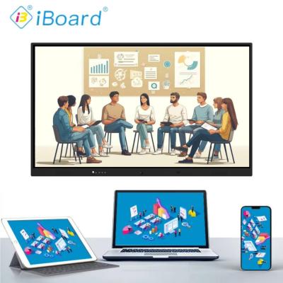 China 75 Inch Interactive Flat Panel Display Touch Screen Monitor with Android System for Smart Classroom for sale