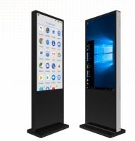 China Touch Screen Kiosk 55 Inch Android Standee IR PCAP Win PC For Supermarket Office Commercial for sale