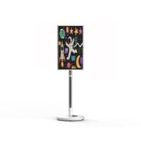 China 32 Inch Android 13 Touch Screen Kiosk with Mobile Stand and Interactive Digital Signage for sale