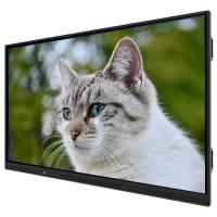 China 65/75/86/100/110 Inch Finger Multi Touch Screen Smart Lcd Display Conference Electronic Digital Interactive Smart White Board for school teaching Bussiness meeting for sale