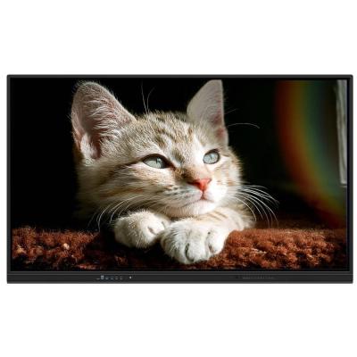China 65 Inch Interactive Whiteboard Smart Board with Android/Windows/Linux/Mac/Chrome OS and Wireless Projection for sale