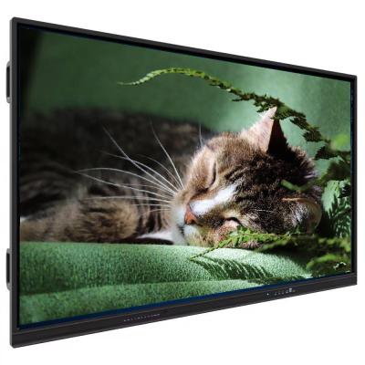 China Hot sale High quality 65/75/86/100/110 Inch Finger Multi Touch Screen Smart Lcd Display smart board Conference Electronic Digital Interactive Smart White Board for school teaching Bussiness meeting for sale