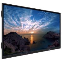 China Original Manufacturer Multi Touch Screen Mobile Stand Lcd Digital Interactive Smart Board 55 65 75 Inches Interactive Flat Panel for teaching&Business for sale