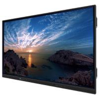 China Original Manufacturer Multi Touch Screen Mobile Stand Lcd Digital Interactive Smart Board 55 65 75 Inches Interactive Flat Panel for teaching&Business for sale