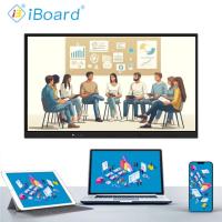 China 75 inch Smart Board Interactive Touch Screen Display Whiteboard for sale