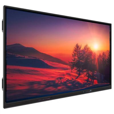 China 65/75/86/98 Inch Multi-Touch Interactive Touch Screen Whiteboard with 4K Resolution for Teaching and Business Meetings for sale