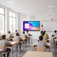 China IBoard HDMI Conference Interactive Flat Panel with 60KGS Load Support 1200:1 Contrast Ratio and 16:9 Aspect Ratio for Business Meetings for sale
