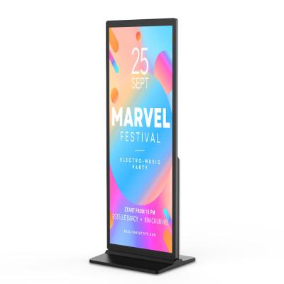 China 55 Inch Digital Advertising Monitor with Infrared/PCAP Touch and Android/Windows OS for Commercial Use for sale