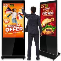 China 75 Inch Digital Signage with Touchscreen Enabled and Multi-language Support for Retail Advertising Display for sale