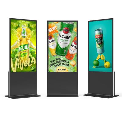 China Custom LCD Digital Signage with 3840*2160 Resolution 500 Nits Brightness and SDK Function for Indoor Outdoor Advertising for sale