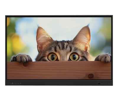 China Interactive Flat Panel Multi-Touch Smart Board with 4K Resolution and Android/Windows Dual System for Education and Business for sale