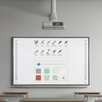 China 90 inch Classroom infrared Interacitve Whiteboard  Projector whiteboard for sale