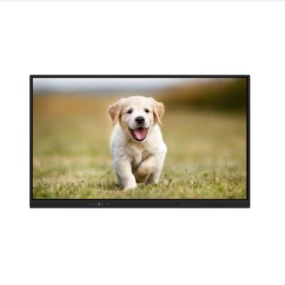 China Interactive Whiteboard Flat Panel 86 Inch Multi Touch Screen for Classroom Meeting for sale