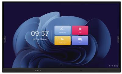 China IR Infrared Interactive Whiteboard Touch Screen Monitor With Usb Data Port  7h Hardness for sale