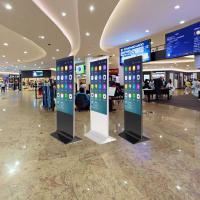 China 75 Inch Digital Signage with Touchscreen Enabled and Multi-language Support for Retail Advertising Display for sale