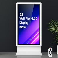 China 32 Inch Wall Floor LCD Touch Screen Kiosk with Multi-touch Input and Remote Control for sale