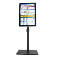 China 32 Inch Android 13 Touch Screen Kiosk with Mobile Stand and Interactive Digital Signage for sale