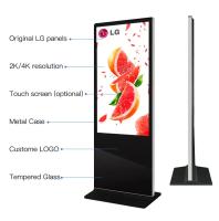 China Ready to Ship LCD Digital Signage with 3840*2160 Resolution 500 Nits Brightness and SDK Function for Indoor Outdoor Advertising for sale