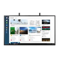 China LED Interactive Whiteboard with Android 14 Ultra Fine Infrared Touch and Optional Camera Mic for Schools and Meetings for sale