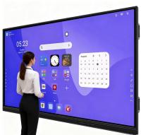 China IBoard Interactive Flat Panel with 20 Point Touch 350 Cd/m² Brightness and 50000 Hrs Lifetime for Classrooms and Offices for sale