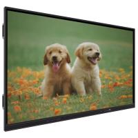 China 98 inch Interactive Flat Panel with 20 Point Touch and Optional Built-In or External Camera for Engaging Educational Sessions for sale