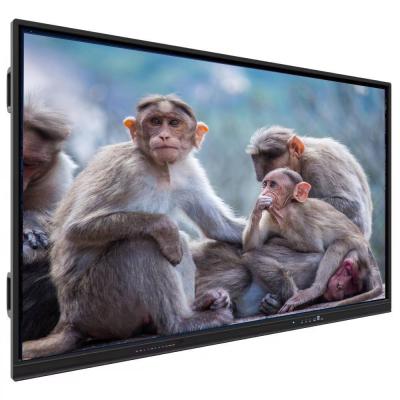 China LCD Interactive Flat Panel with 16:9 Aspect Ratio Dual OS Support and HDMI Inputs for Enhanced Teaching for sale