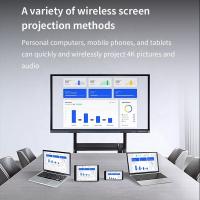 China IBoard HDMI Conference Interactive Flat Panel with 60KGS Load Support 1200:1 Contrast Ratio and 16:9 Aspect Ratio for Business Meetings for sale
