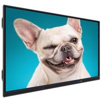 China Interactive Flat Panel with Two Sides Hotkeys Light Sensor Support and 0℃~50℃ Operating Temperature for Business Meetings for sale