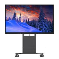 China 75 Inch Interactive Touch Screen Monitor with 20/40 Touch Points and Infrared Touch for School Teaching and Office Meetings for sale