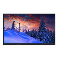 China 98 inch Interactive Flat Panel Touch Screen TV with 4K Ultra HD and 20 Touch Points for School and Corporate for sale