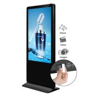 China Digital Advertising Monitor with 10 Capacitive Touch Points for Wall or Floor Stand Installation and Customizable Dashboards for sale