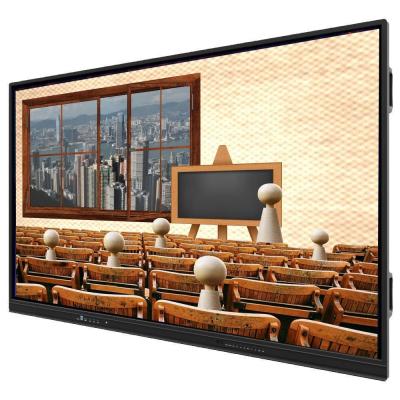 China Digital Whiteboard 4k Display 55 65 75 86 Inch Multi Touch Screen Smart Board Interactive Flat Panel for sale