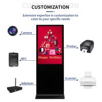 China Android System Digital Signage with Infrared Touch Screen Multi-OS Support and Full HD Resolution for Interactive Advertising for sale