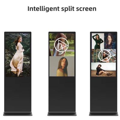 China Android System Based Digital Signage with Infrared Touch Screen Providing Interactive Display Solutions and Enhanced User Engagement for sale