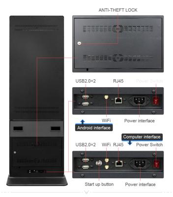 China Infrared Touch Screen Digital Signage with Full HD Resolution and Multi-OS Support for Interactive Display for sale